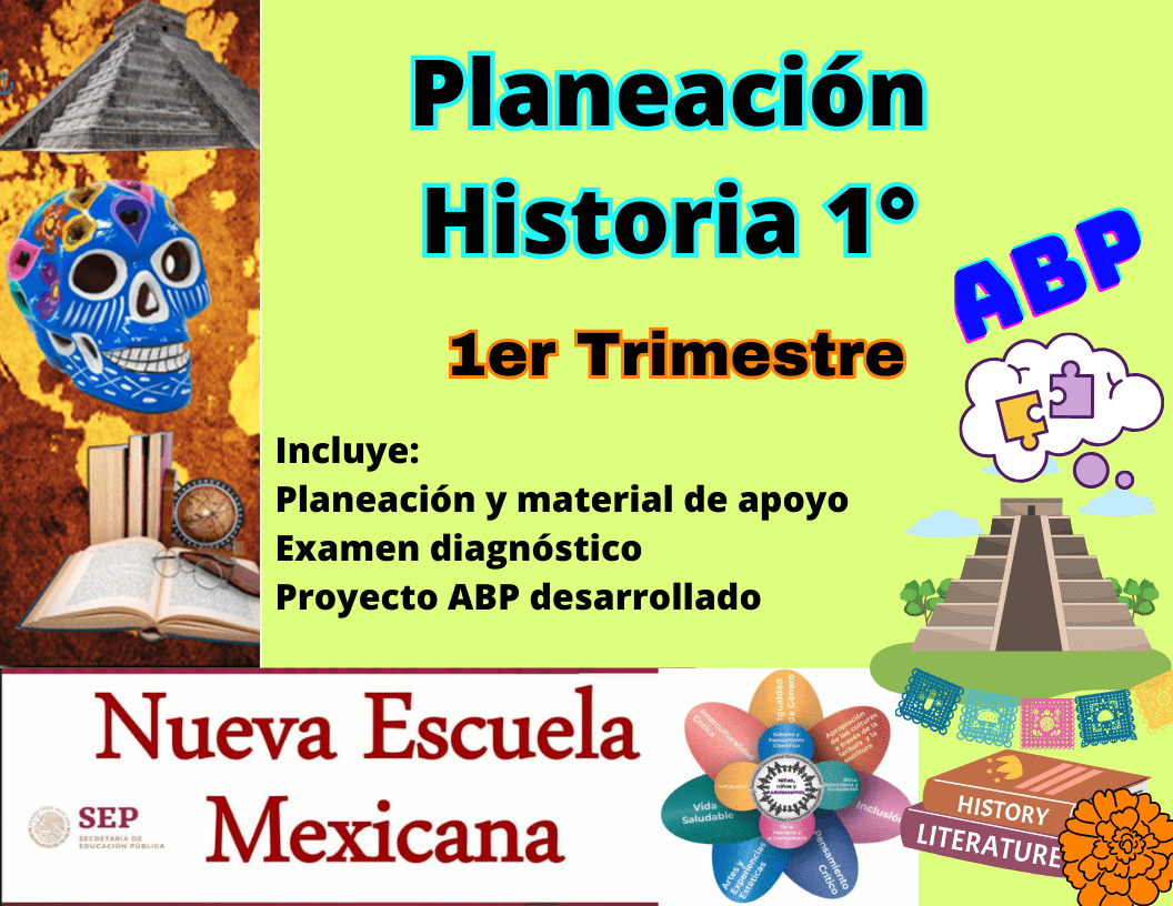 Planeación Historia 1 (Nueva Escuela Mex.) Primer Trimestre