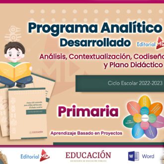 Programa Analitico Primaria NEM (Plan Analitico Contestado)