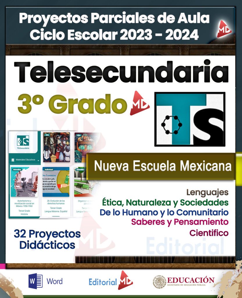 Planeaciones de Telesecundaria 3° Grado (Segundo Trimestre)