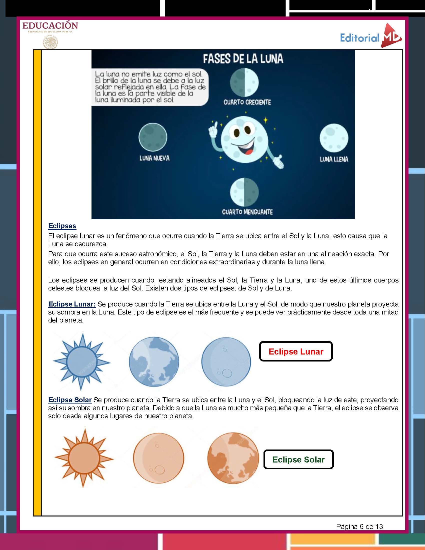 Proyecto Escolar Eclipses “El Día que amaneció dos veces” (3° y 4 ...
