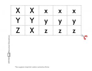 Recortables de Letras y Sílabas en PDF