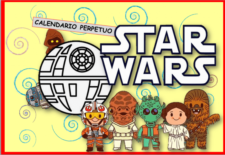 Calendario Perpetuo Star Wars