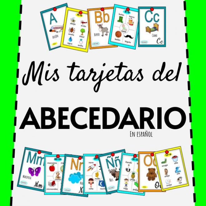 Mis Tarjetas del abecedario, en Español