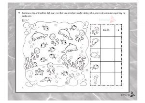 Animales Acuáticos para Niños de Primaria y Preescolar