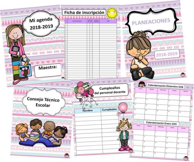 AGENDA ESCOLAR 2018-2019 | Editorial MD