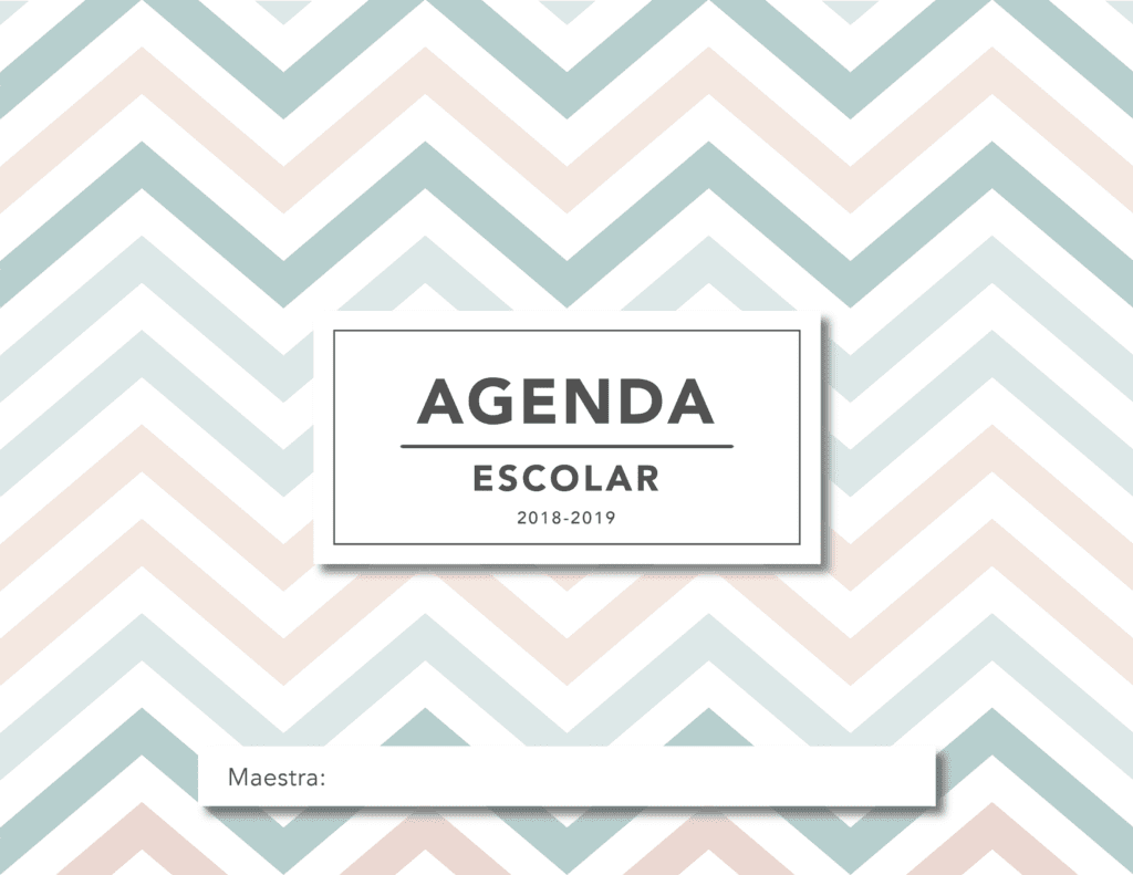 Agenda Escolar 2018-2019
