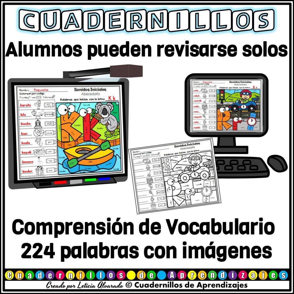 Colorea por Código Sonidos Iniciales (Completo)