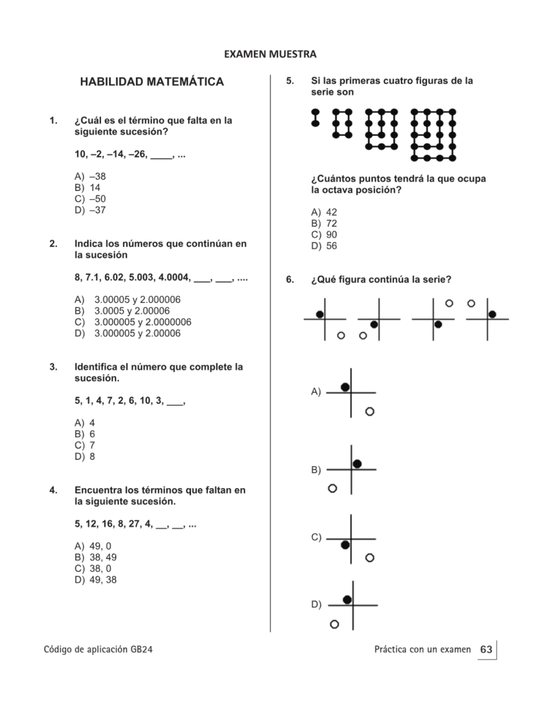 Guía COMIPEMS 2024 Examen Simulador UNAM