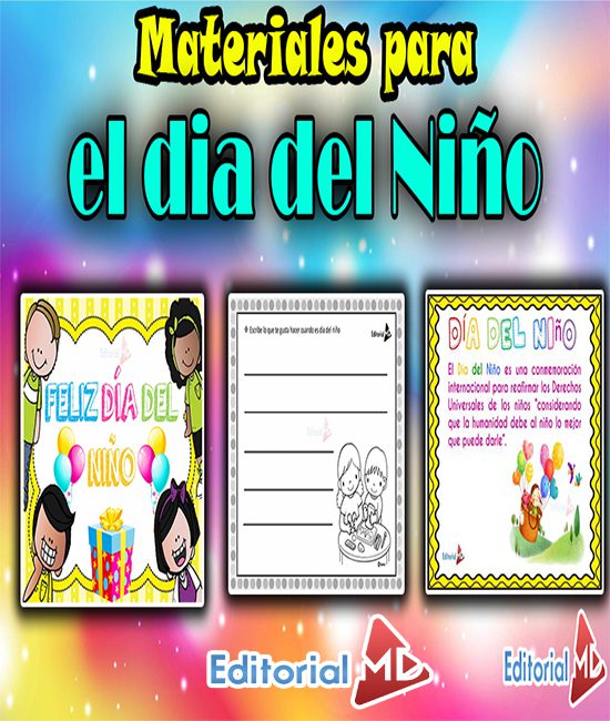Material Educativo Para el dia del Niño (Para Imprimir)