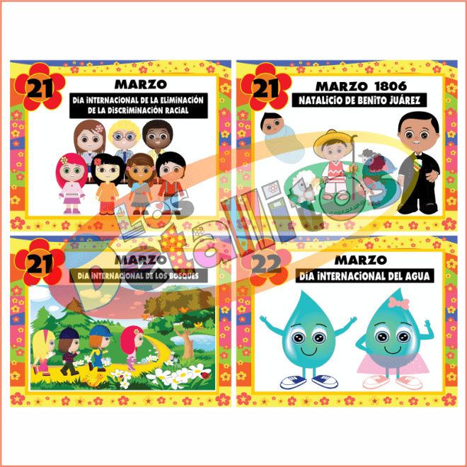 Efemérides Del Mes De Marzo