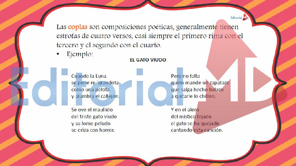 Las Coplas y Rimas para Niños MATERIAL PARA IMPRIMIR