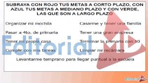 ¿Que es una Meta? para Niños de Primaria y Preescolar | 2020