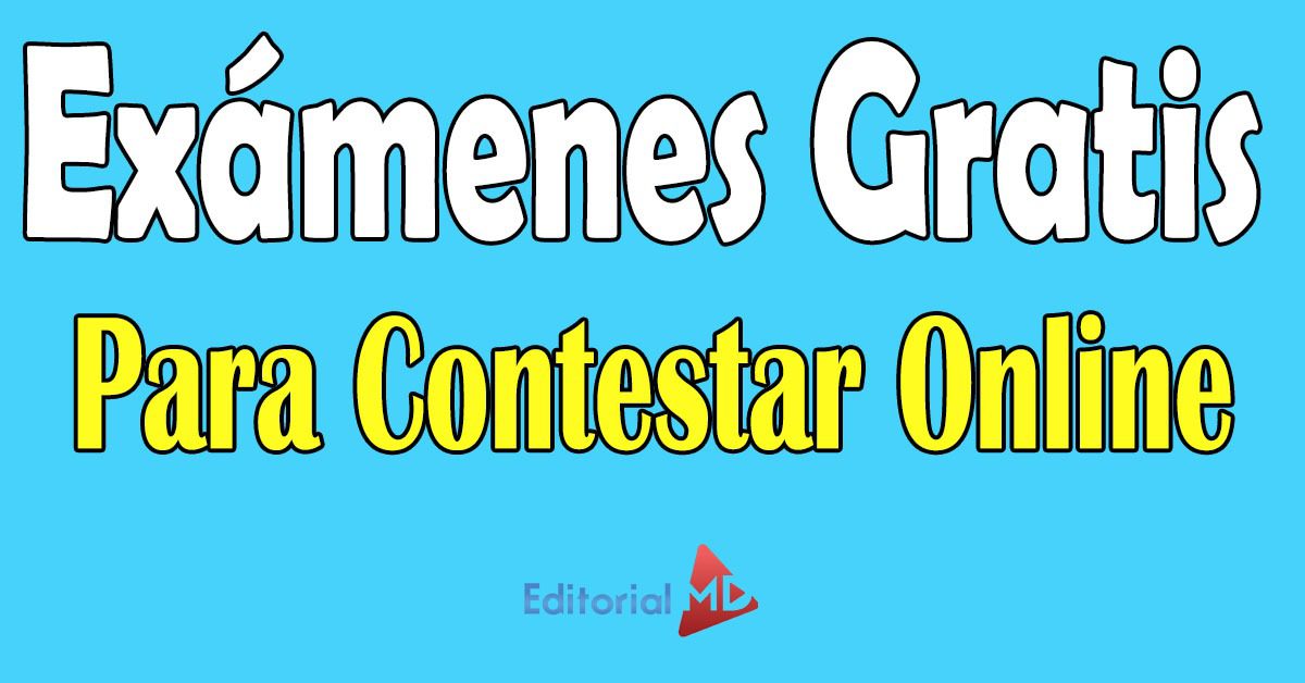 Exámenes de Primaria para Contestar En linea GRATIS