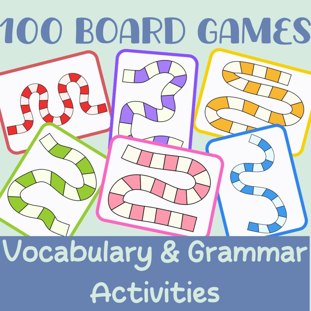 100 Juegos de Mesa en Inglés (Vocabulario & Gramática)