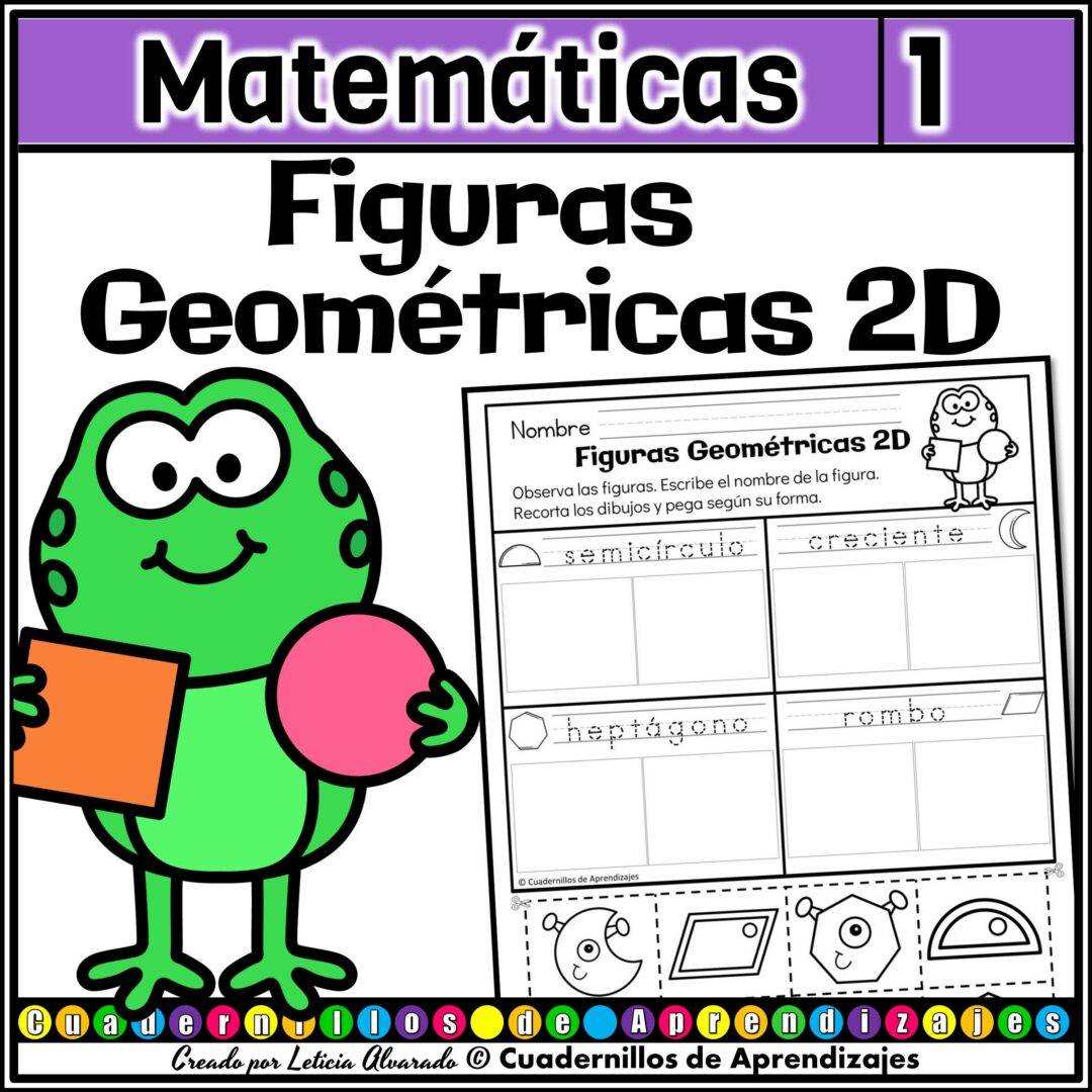 Figuras Geométricas 2D Recorta y Pega