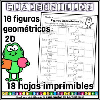 Figuras Geométricas 2D Recorta y Pega