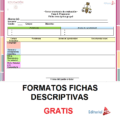 Descarga Gratis los mejores Formatos de Fichas Descriptivas