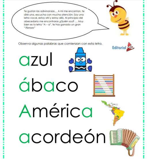 Aprendiendo el Abecedario (Bichikids) | Ejercicios Para Niños