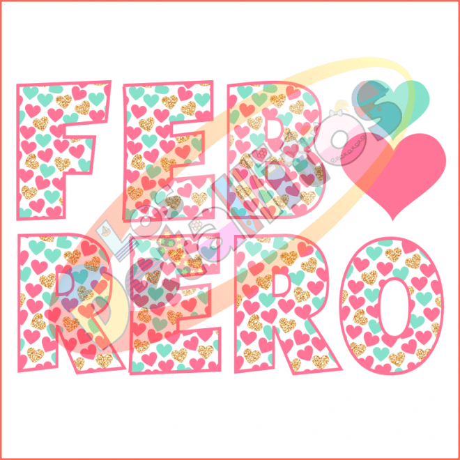 Letras Febrero Modelo 1