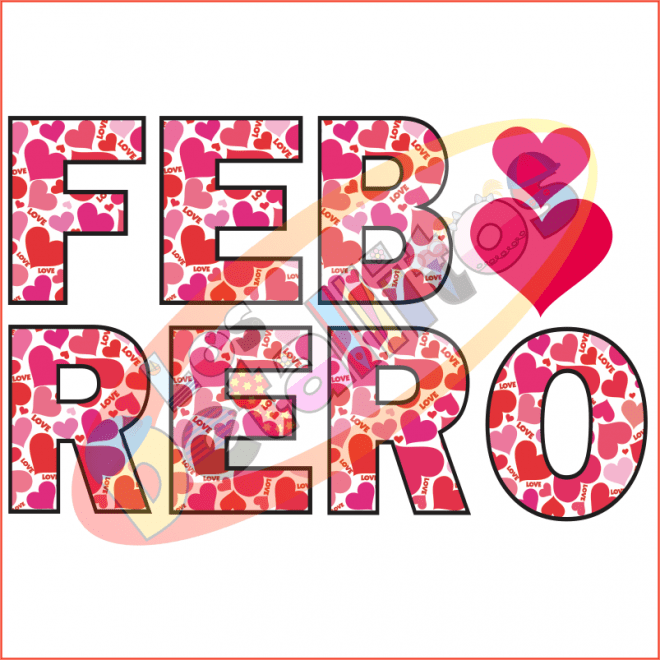 Letras Febrero Modelo 2