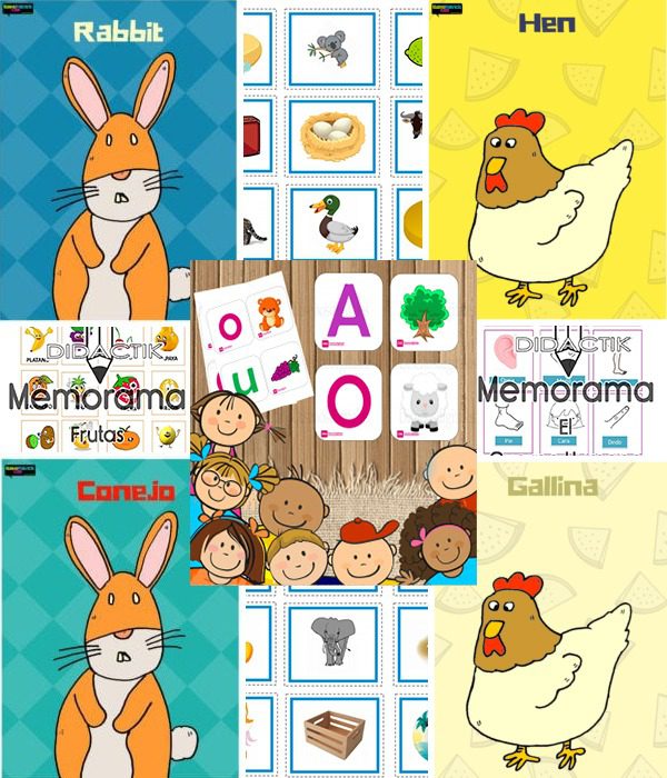 Memoramas Para Imprimir Para Niños