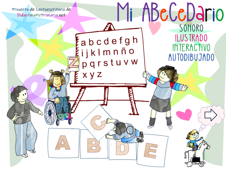 Mi Abecedario (Sonoro Ilustrado e Interactivo)