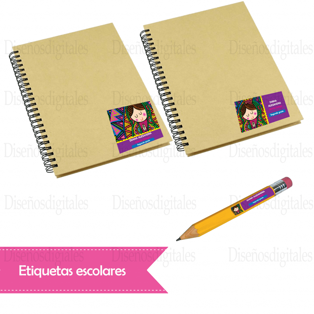 Etiquetas escolares | Editorial MD