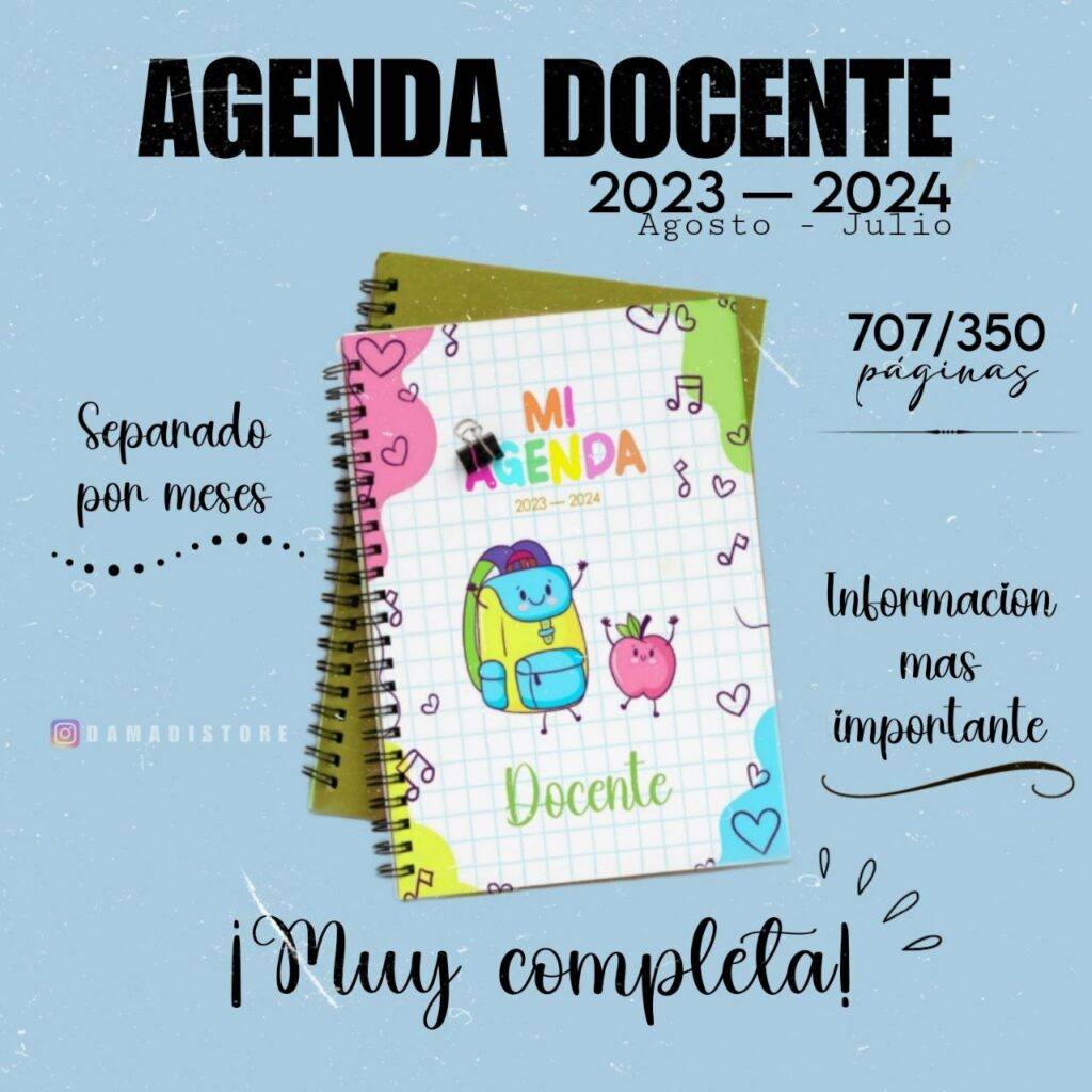 Agenda Docente Ciclo 2023 - 2024 (Para Imprimir) Agenda Docente Ciclo 2023 - 2024 (Para Imprimir)