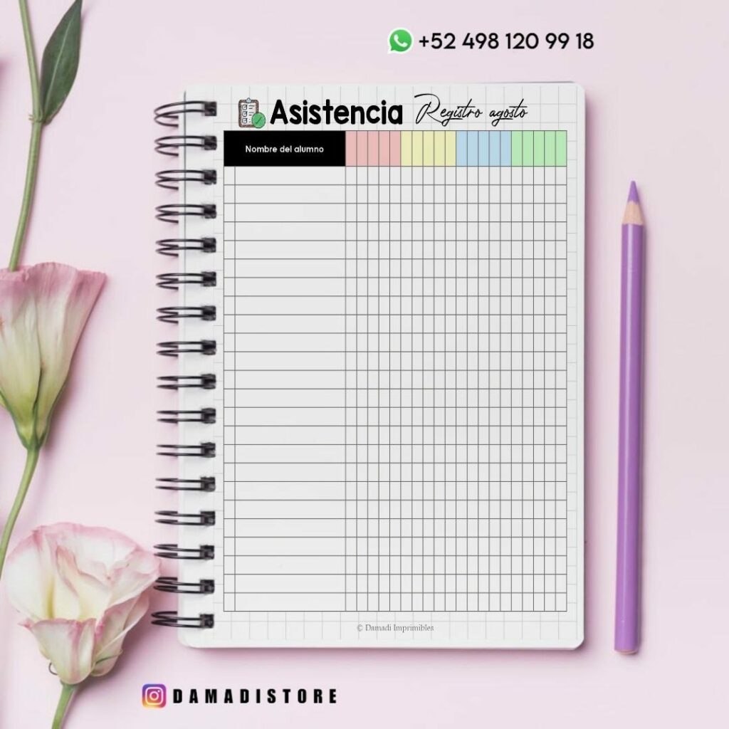 Agenda docente maestro 2024-2025