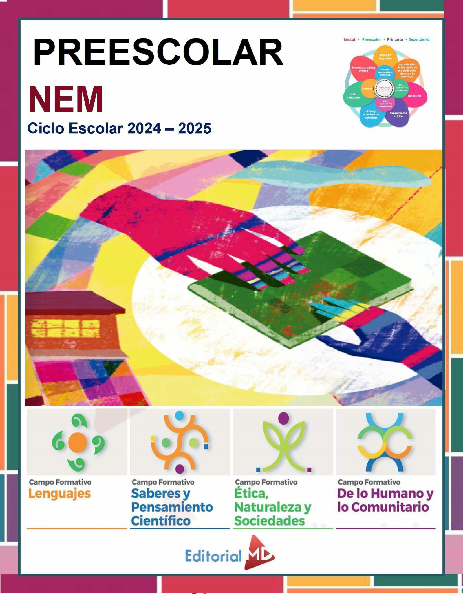 Planeaciones de 1, 2 y 3 de Preescolar Por Proyectos 2025