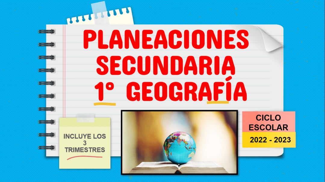 Planeaciones de Secundaria Trimestrales Ciclo 2021-2022