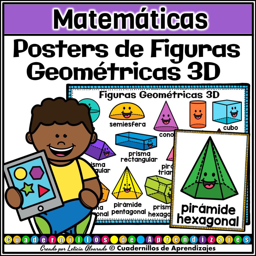 Posters Figuras Geométricas 3D