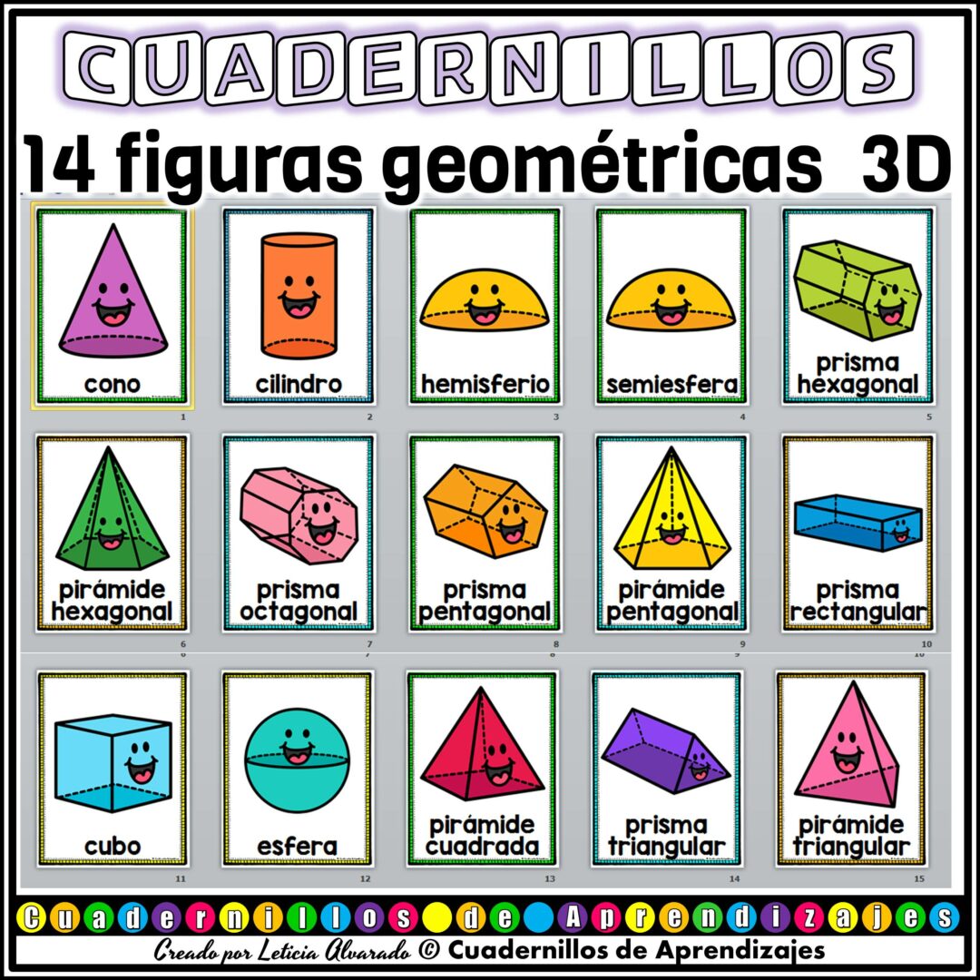 Posters Figuras Geométricas 3D