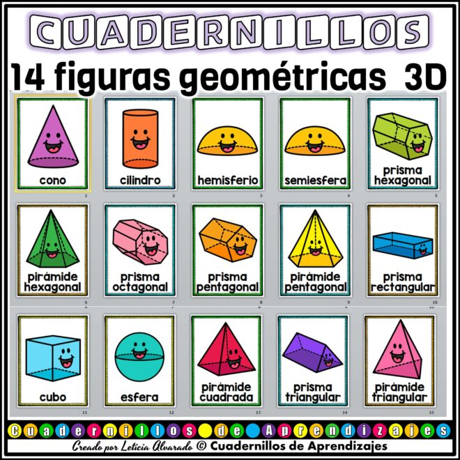 Posters Figuras Geométricas 3D