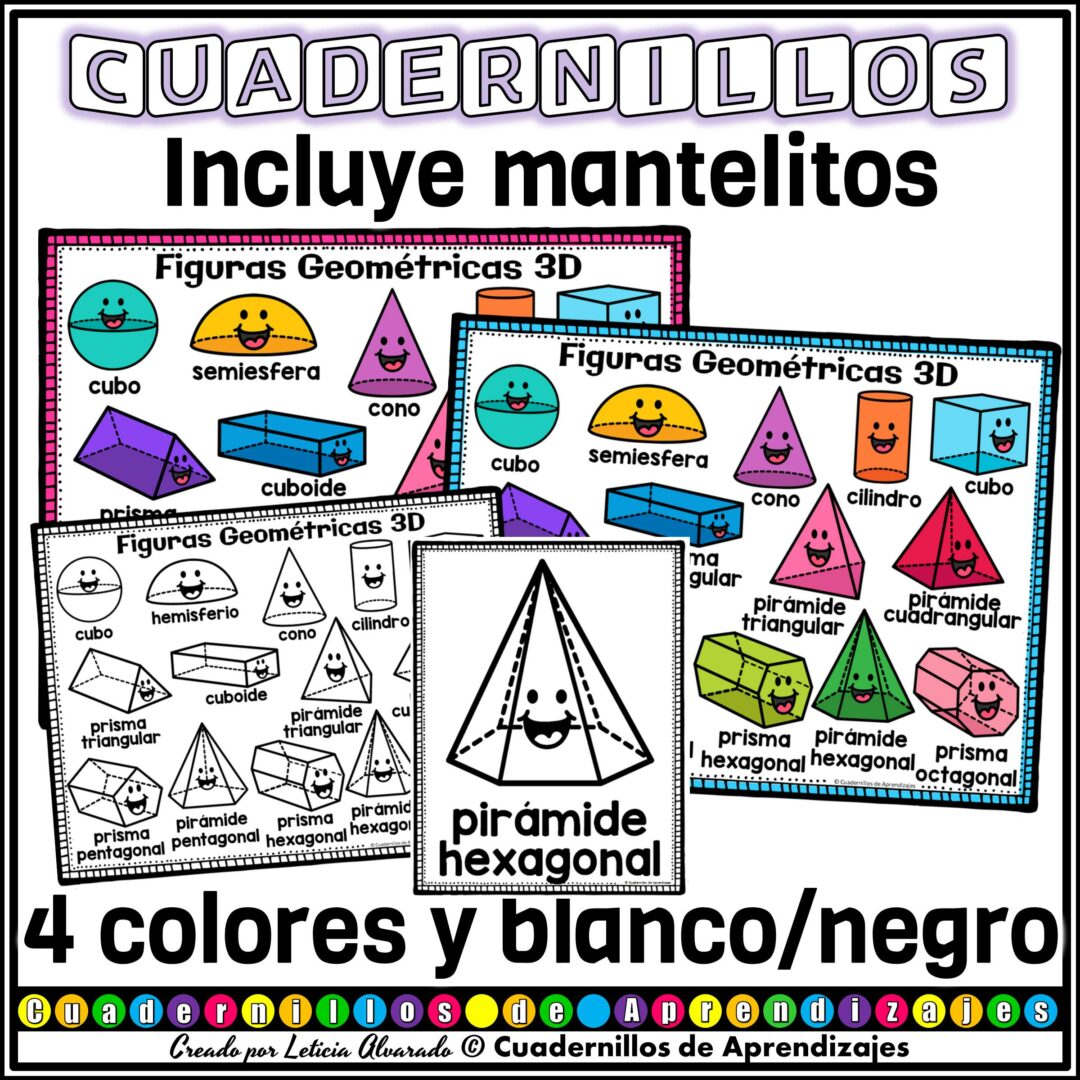 Posters Figuras Geométricas 3D