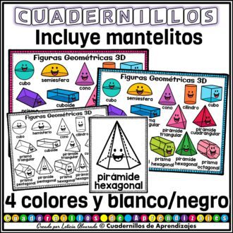 Posters Figuras Geométricas 3D