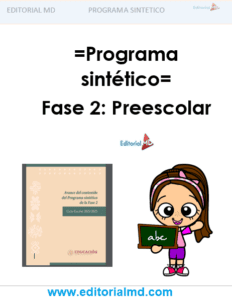 Programa Sintético de Preescolar (YA ELABORADO) 2023