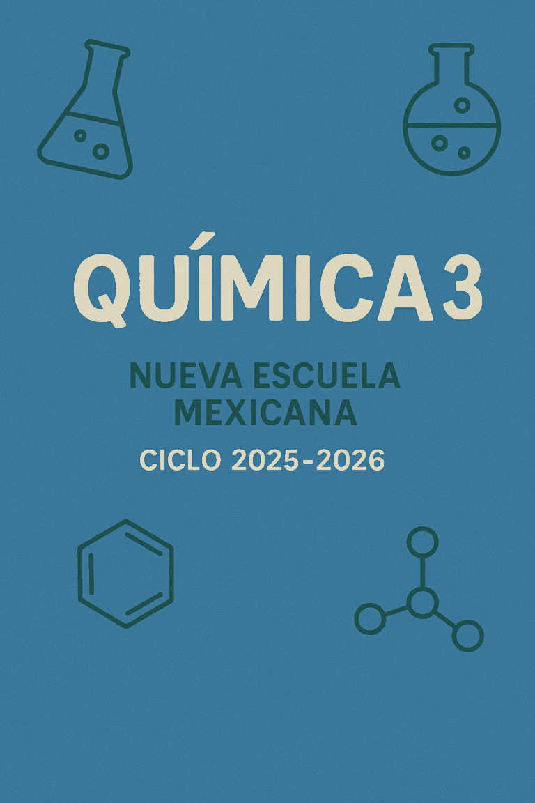 QUÍMICA. NEM 2025 - 2026. Proyectos para TODO el ciclo. STEAM. Editables