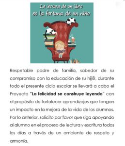 Registro de Lectura (Primer Ciclo)