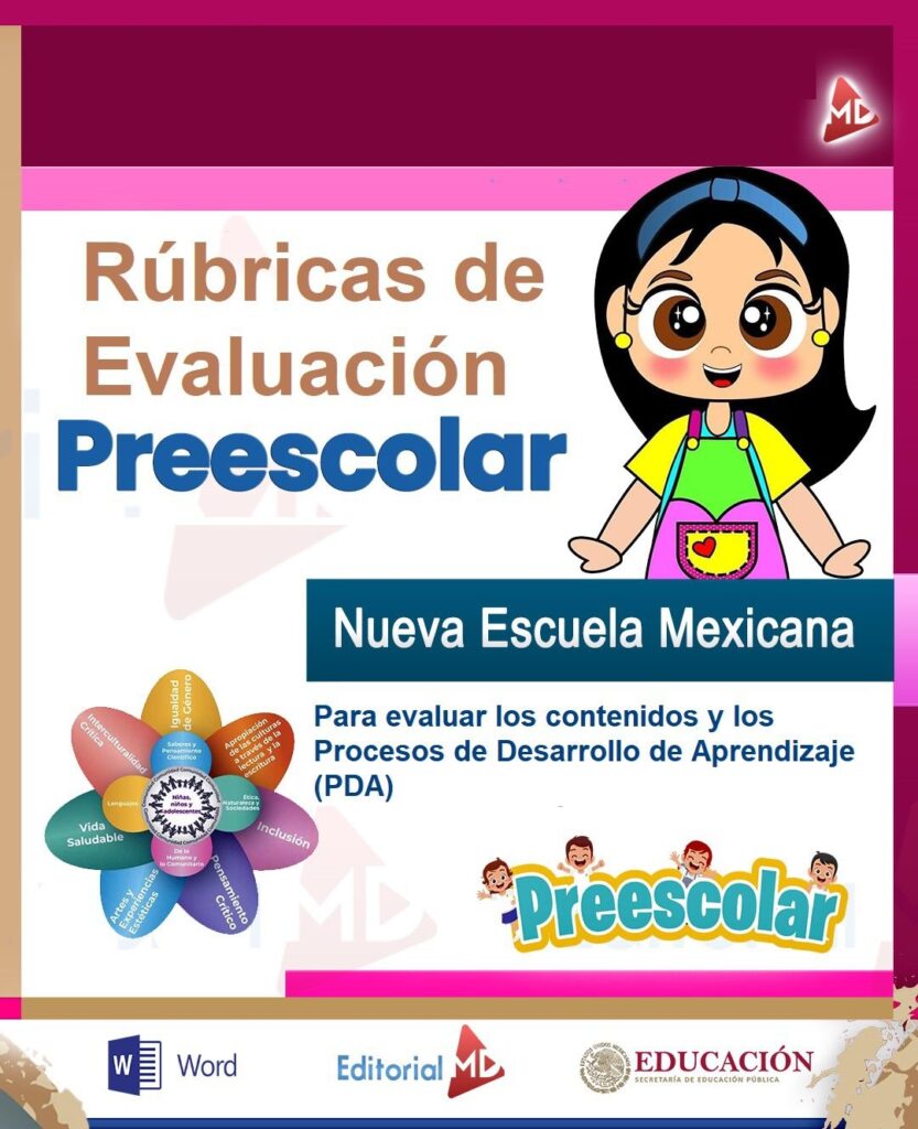 Descarga Rúbricas de Evaluación Preescolar NEM (2025-2026)
