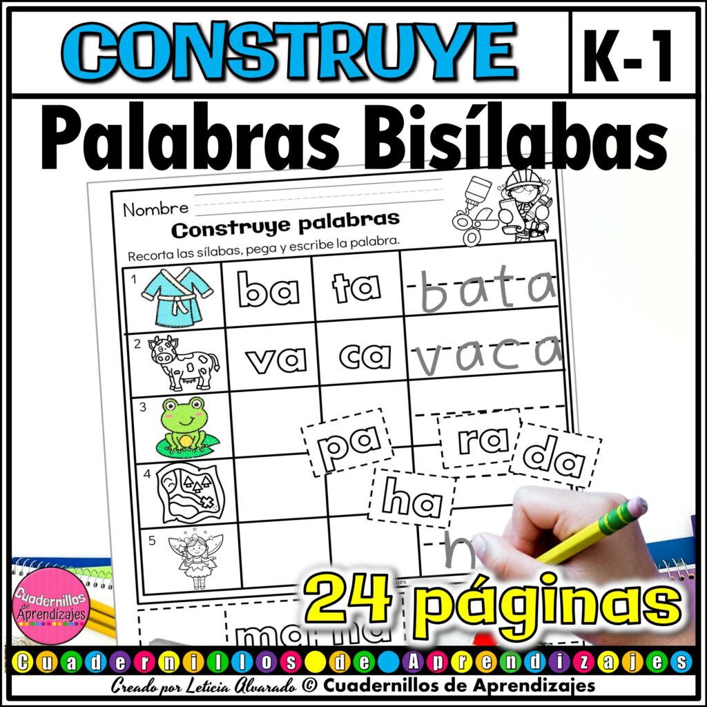 Construye Palabras Bisílabas
