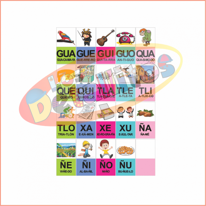 Flashcards De Las Sílabas