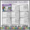 Sumas 2 dígitos más 2 dígitos con Reagrupación Colorea Código ...