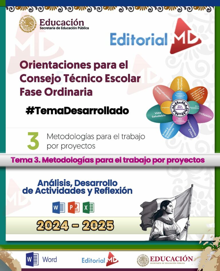 TEMA 3 (Desarrollado) : Metodologías para el trabajo por proyectos CTE 2025