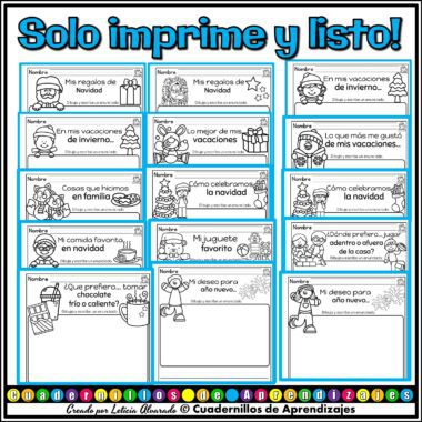 Escritura Creativa Temas Invierno Primer Grado Primaria
