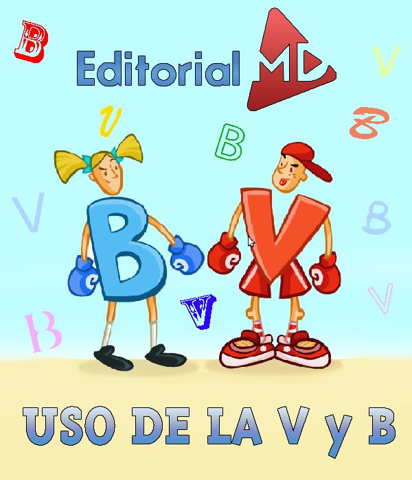 Uso de la V y B MATERIAL PARA IMPRIMIR DESCARGAR AHORA